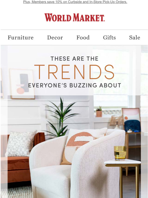 Cost Plus World Market: INSIDE: Top home trends for 2022 | Milled