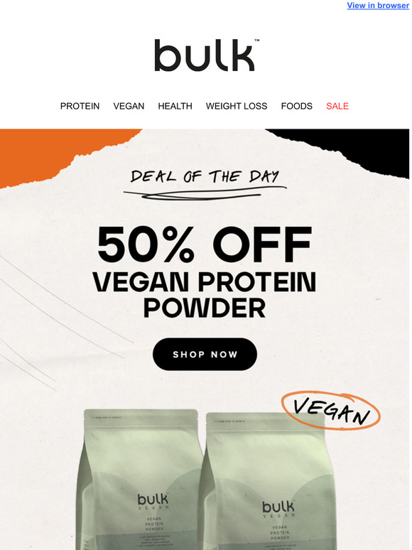 BULK POWDERS UK: It's the one you've been waiting for... | Milled