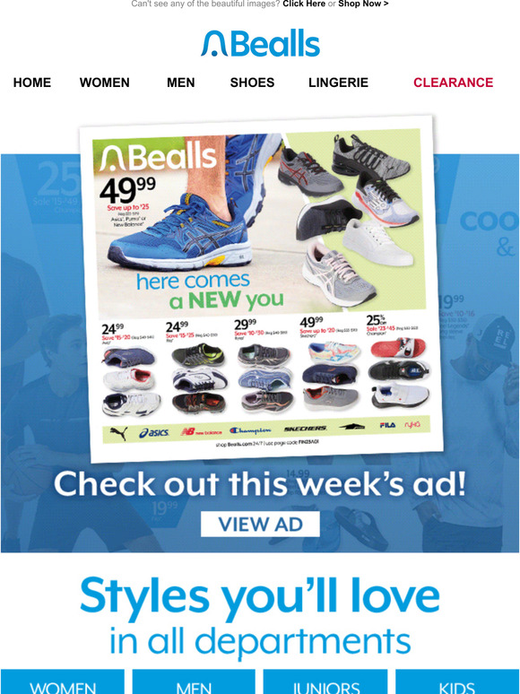 Bealls Stores: Run in for great styles in all departments | Milled