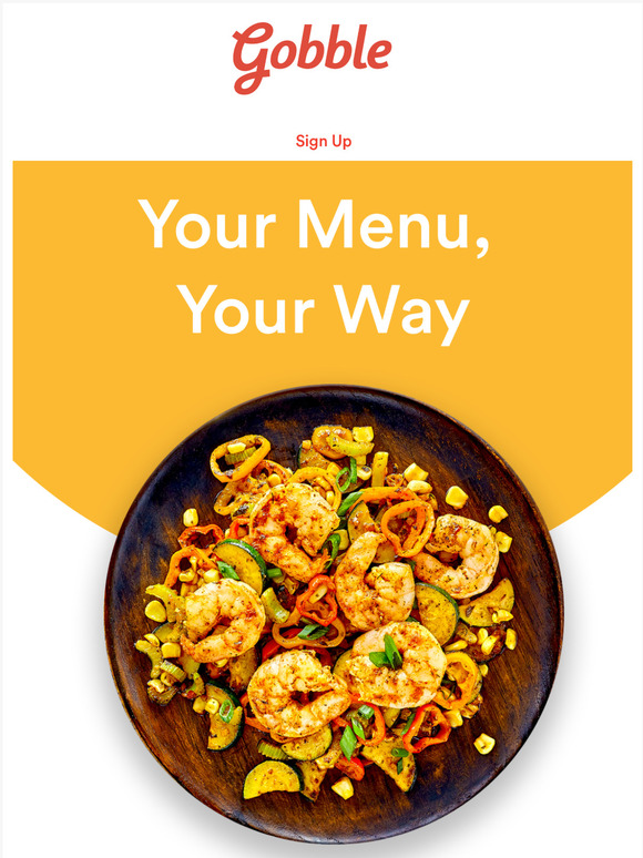 Gobble: Your Menu, Your Way | Milled