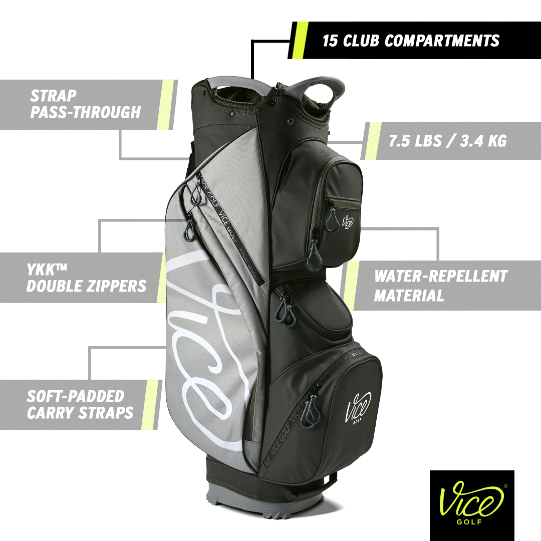 Vice Golf: Back In Stock - The VICE CRUISER Bag | Milled