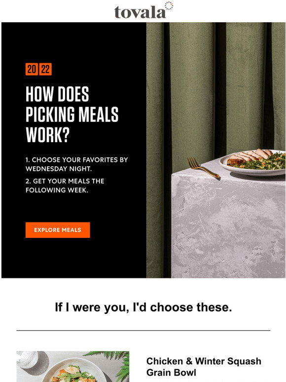 Tovala: A new menu every week? Yup. | Milled