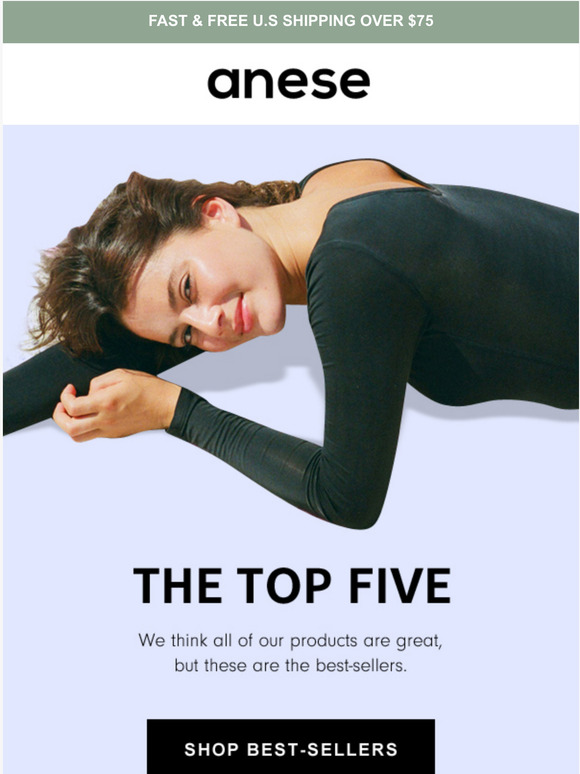 Anese: Meet my top 5. | Milled