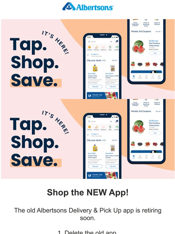 Albertsons: Why haven't you shopped the new app? | Milled