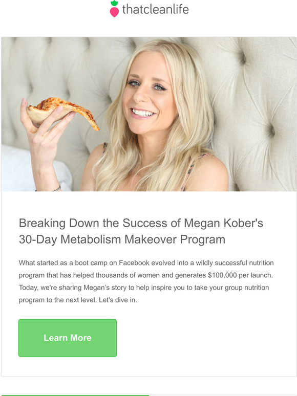 That Clean Life: A $100,000 nutrition program launch. | Milled