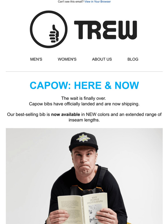 TREW: CAPOW-abunga! They're officially in! | Milled