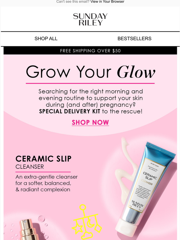 Sunday Riley: The ultimate routine for moms-to-be | Milled