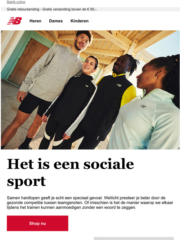 New Balance: Samen hardlopen | Ontworpen voor prestaties | Milled