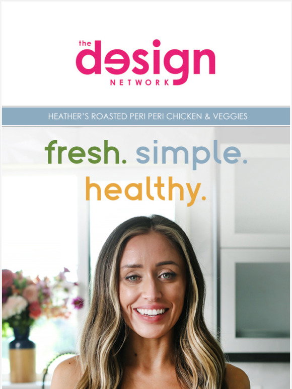The Design Network: SERIES PREMIERE: Fresh. Simple. Healthy. with ...