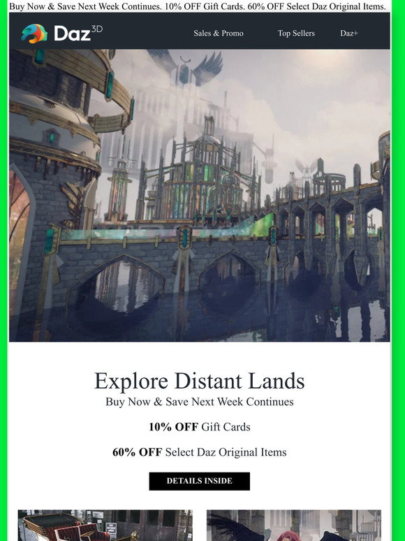 DAZ 3D: Explore Distant Lands | Milled