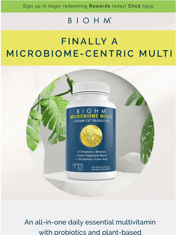 BIOHM Health: What Are The Benefits Of BIOHM's Microbiome Multi? | Milled
