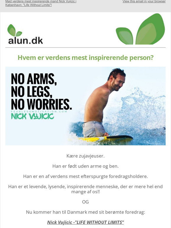 Alun: Hvem er verdens mest inspirerende person? | Milled