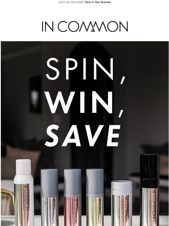 IN COMMON Beauty: Did You Spin Our Wheel of Hair Fortune Yet? | Milled