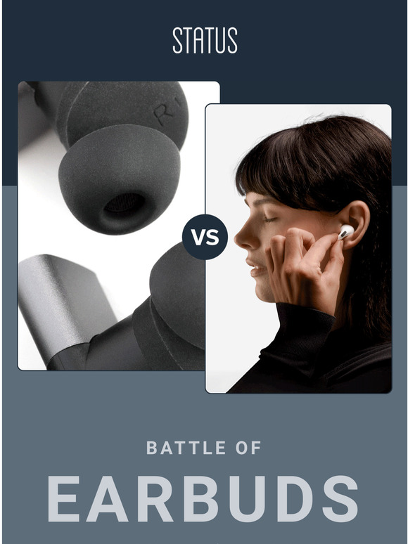 Status Audio: Between Pro vs. Airpods Pro | Milled