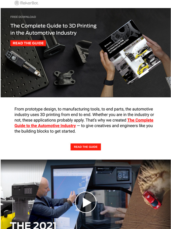 MakerBot: [Free Guide + Video] See why 2021 was a big year for our ...