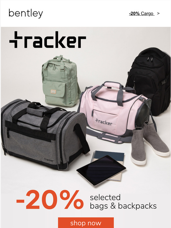 Bentley Leathers: -20% selected TRACKER bags and backpacks | Milled