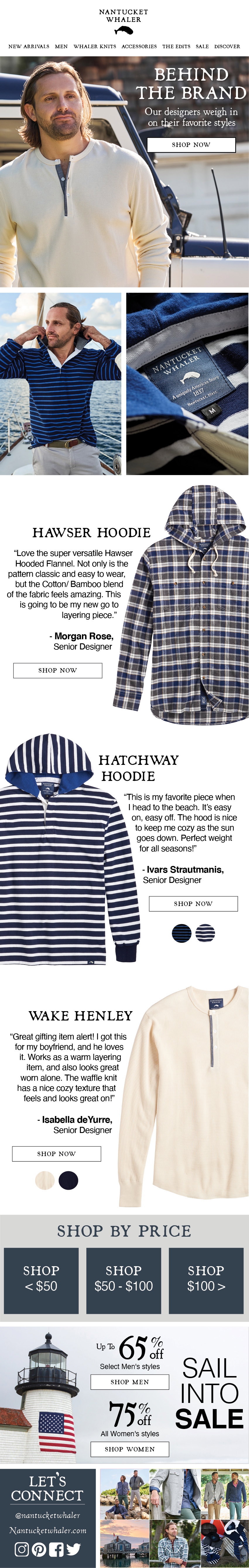 Nantucket Whaler: Behind the Brand | Milled