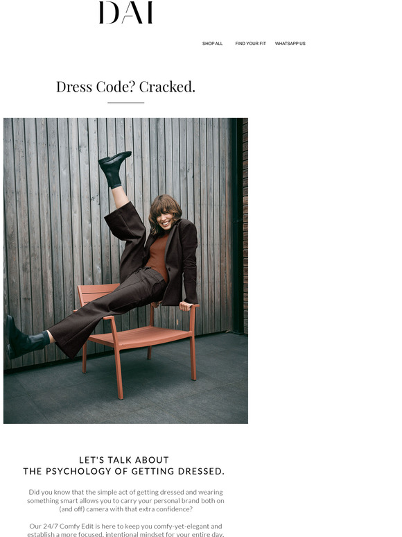 Dai: Dress Code? Intentional. Impactful. | Milled