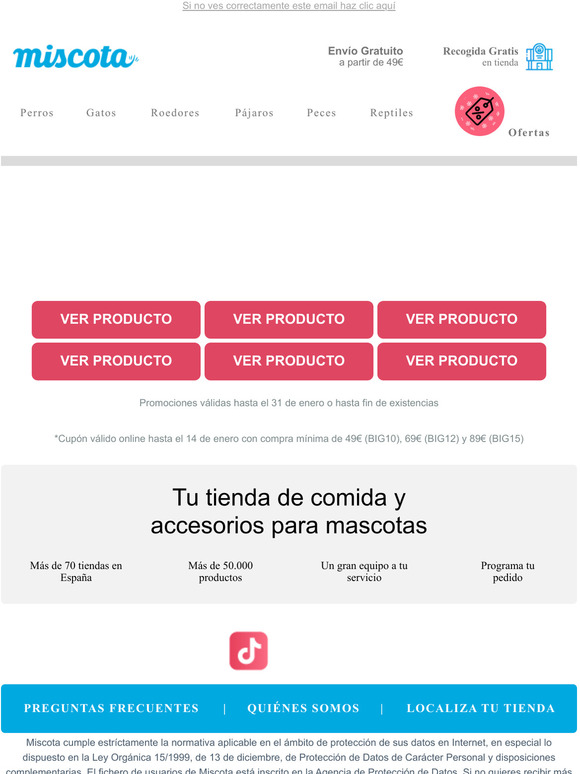 Miscota: Aprovecha todas estas ofertas para tu mascota | Milled