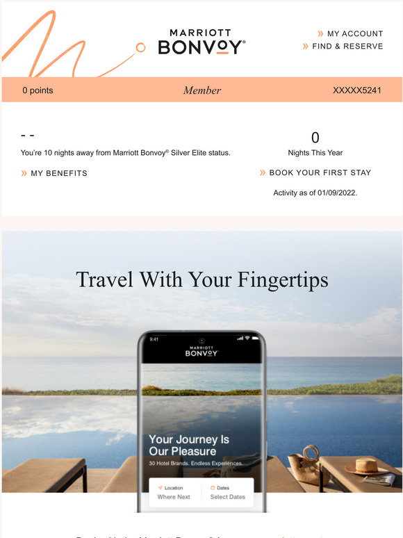 Marriott: Your Marriott Bonvoy Account Update: Special Offers, Benefits ...