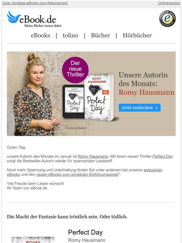 eBook: Unsere Autorin des Monats: Romy Hausmann | Milled