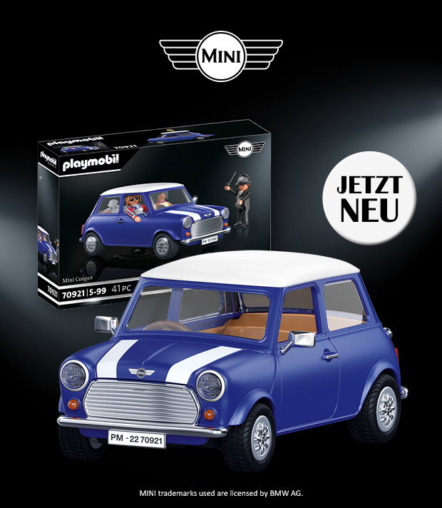 Playmobil AT: Der Mini Cooper von PLAYMOBIL Effizienz, Spa und Freiheit ...