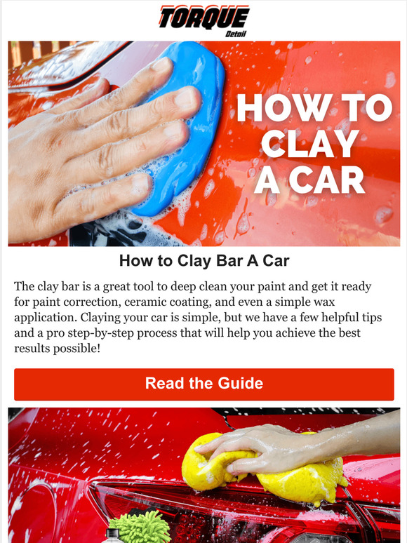 Torque Detail: How to Clay Bar a Car & Why You Should | Milled