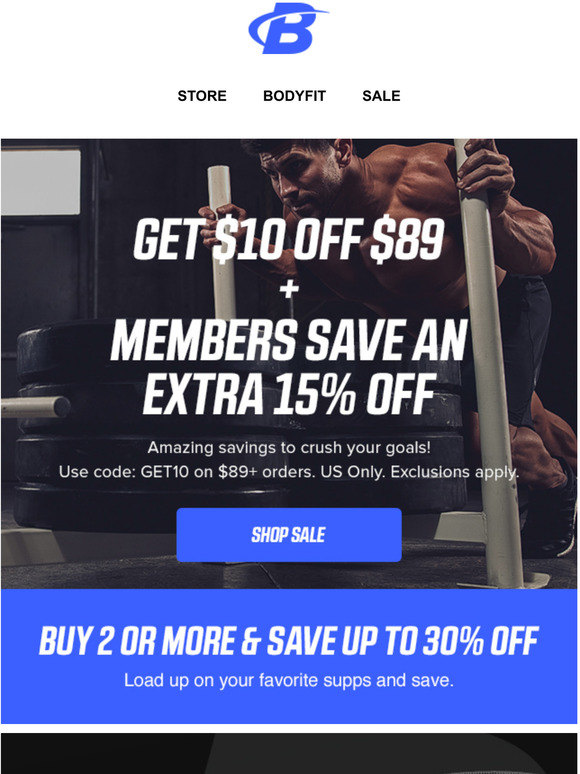 Bodybuilding: Load 'em up and save big! | Milled