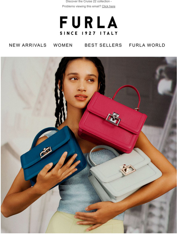 Furla: New colors for the Furla Villa crossbody | Milled