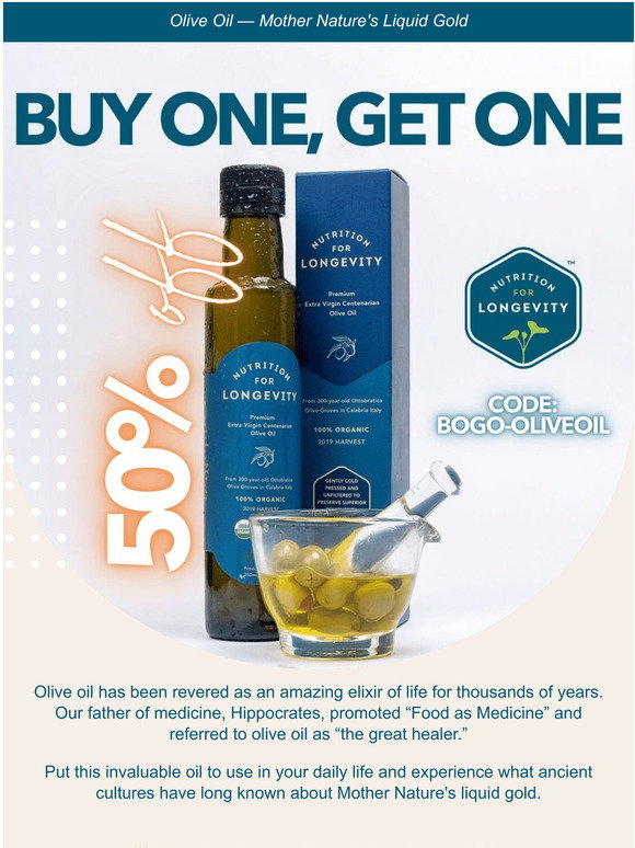 Nutrition for Longevity: Nature's liquid gold | Milled