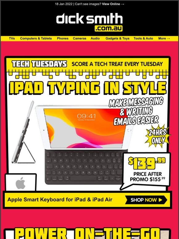 Dick Smith: Tech Tuesday: Apple Smart Keyboard for iPad & iPad Air $139 ...