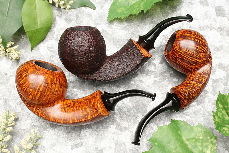 Smokingpipes: New Acacia and Olivewood Pipes from Jacono | Milled