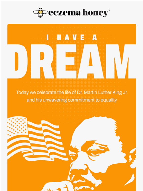 EczemaHoney: Today we celebrate the life of Dr. Martin Luther King Jr ...