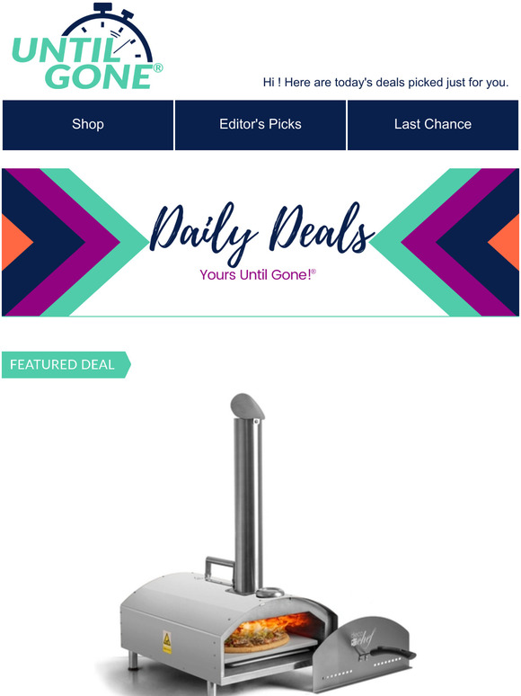 Yugster.com: Pizza Oven | Bluetooth Clock/Radio | Fleece Lined Leggings ...