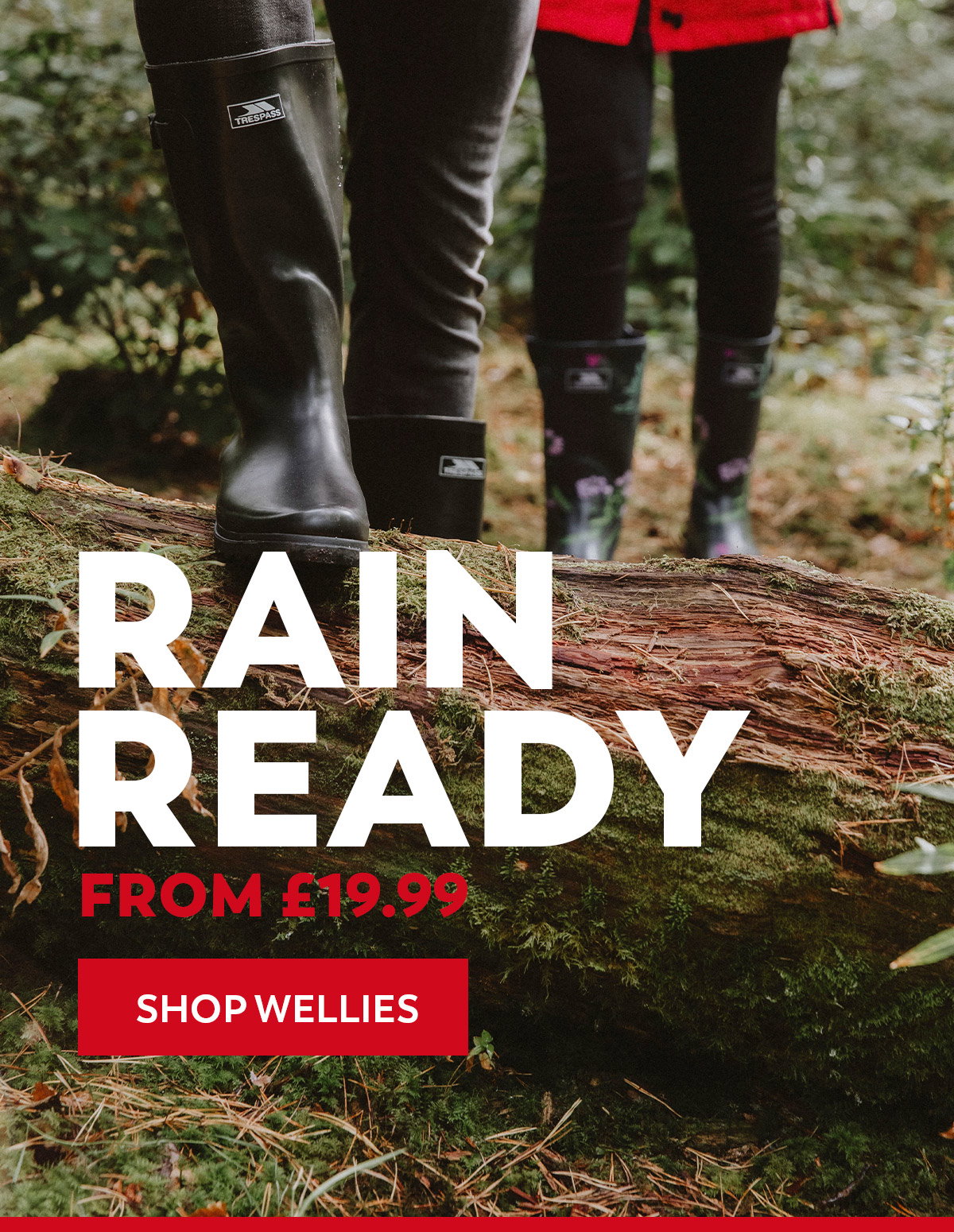 Trespass.com: Wellies from 19.99 Get Rain Ready! | Milled