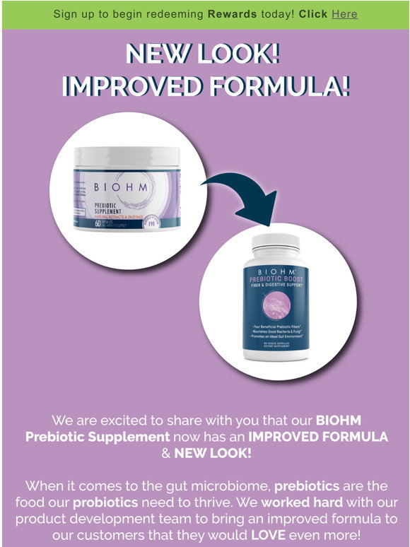 BIOHM: NEW LOOK! Improved Prebiotic Formula! | Milled