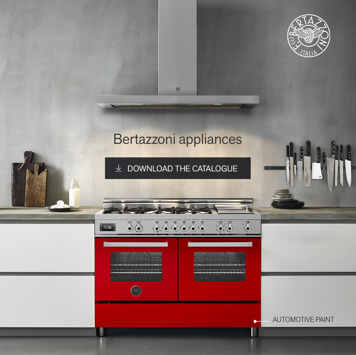 Archiproducts ES: Bertazzoni appliances: new colors and finishings ...