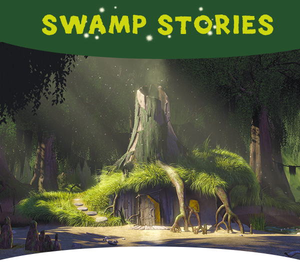 Shrek's Adventure: Your first edition of Swamp Stories enclosed... | Milled