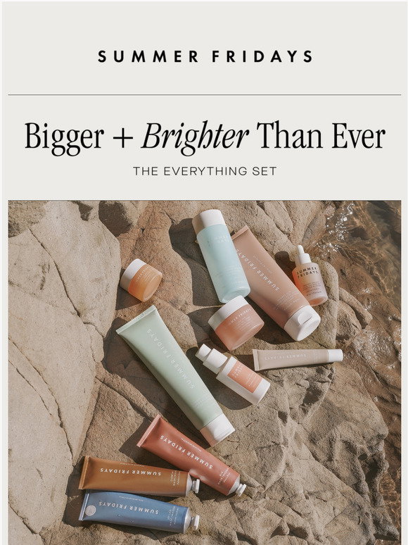 Summer Fridays: The Everything Set Just Got Bigger + Brighter! | Milled