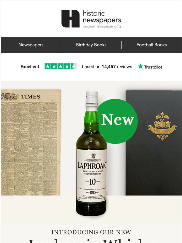 Historic Newspapers: Meet the New Laphroaig Single Malt Whisky ...