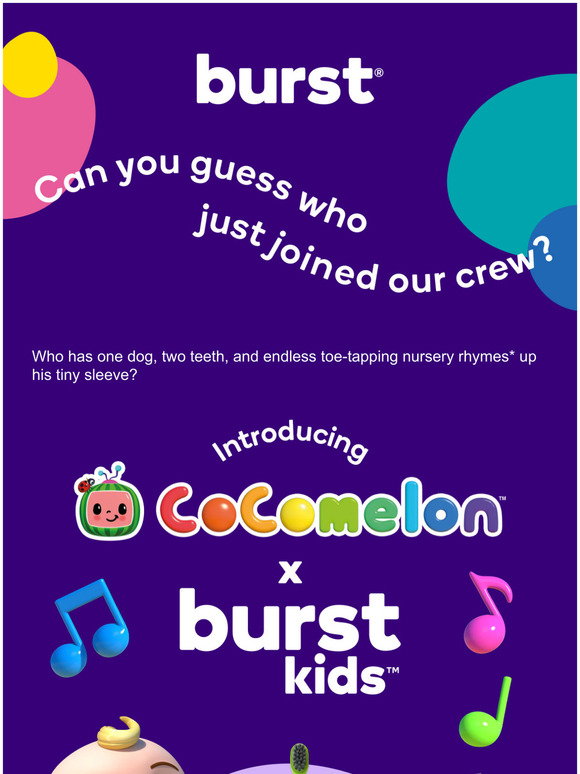 BURST Oral Care: Now streaming: A big BURSTkids surprise | Milled