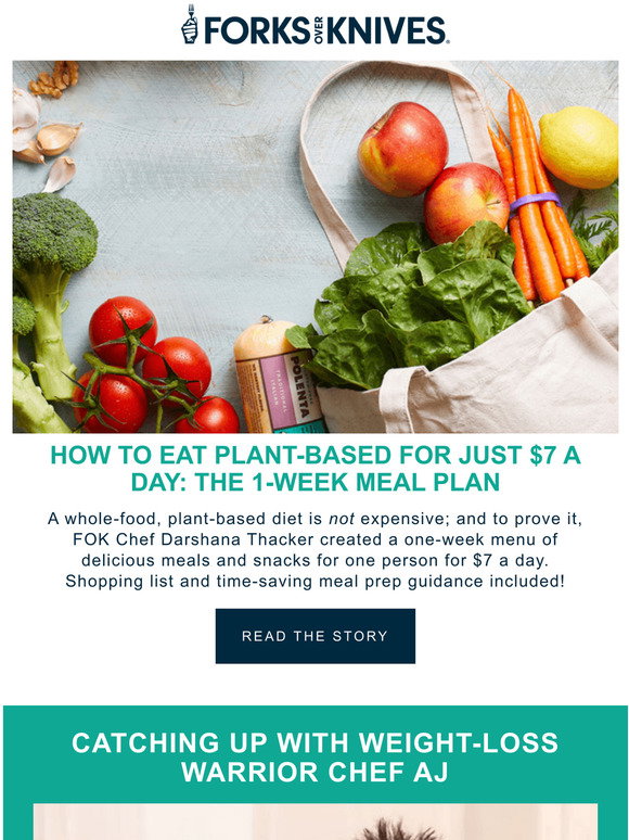Forks Over Knives: How to Eat Plant-Based for Just $7 a Day | Milled