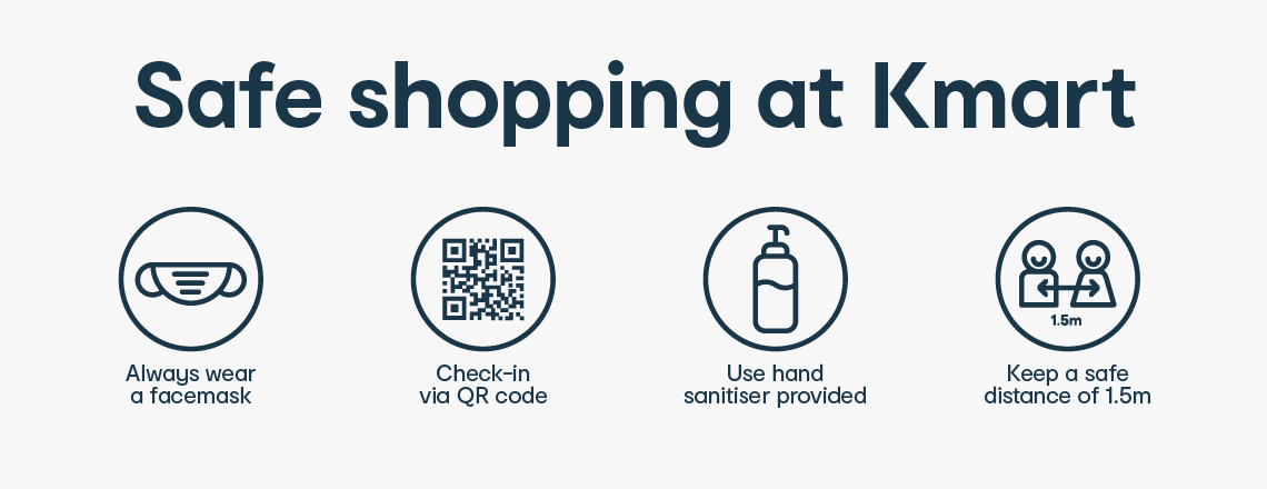 Kmart: Safe shopping at Kmart | Milled