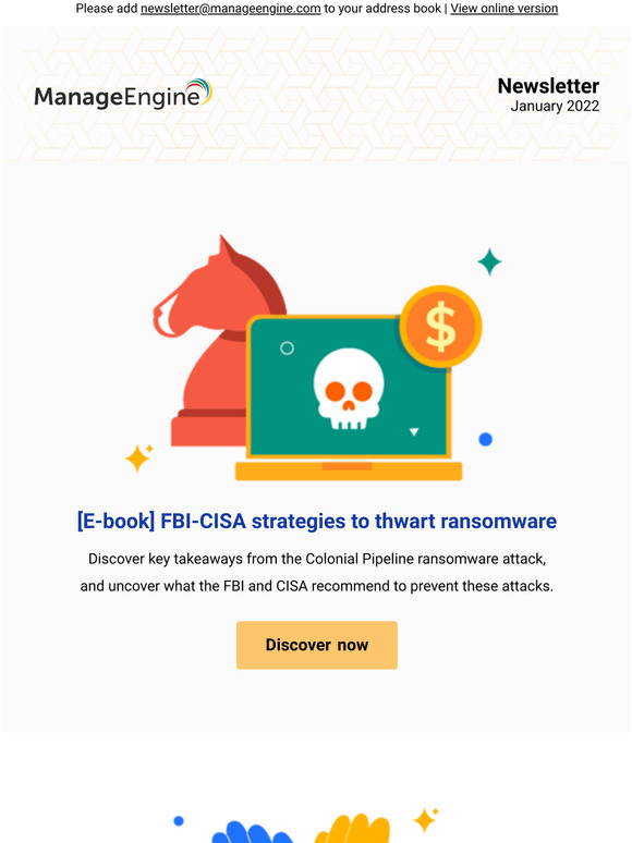 ManageEngine: FBI-CISA strategies to thwart ransomware | Milled