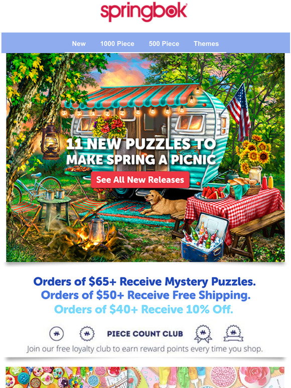 Springbok Puzzles: 11 Stunning New Puzzles Well Worth The Wait | Milled