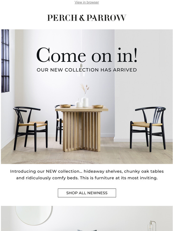 Perch & Parrow: Our NEW collection has arrived | Milled