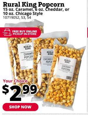 Rural King: It's National Popcorn Day! | Milled