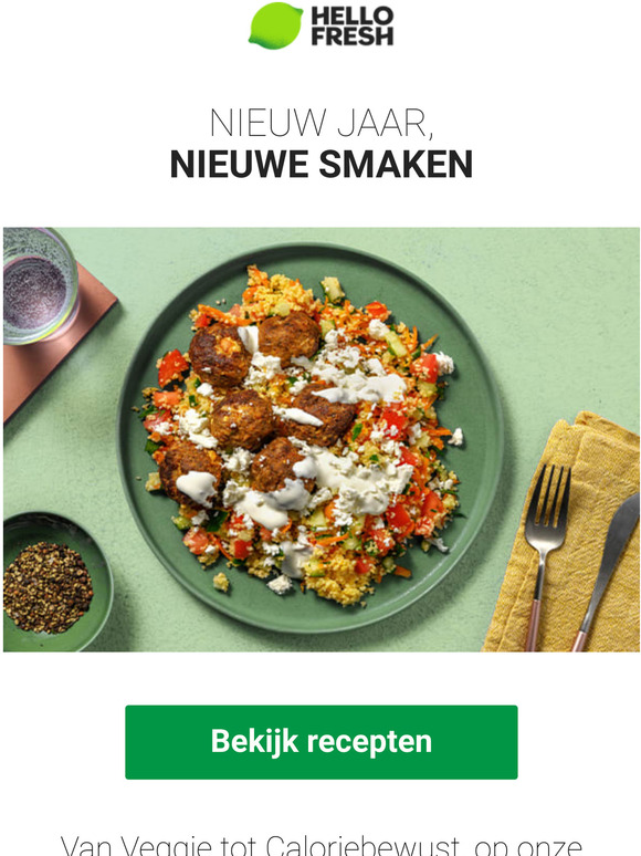 HelloFresh: Ontdek nieuwe recepten | Milled