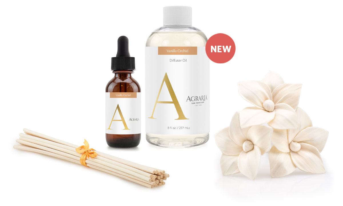 Agraria : Introducing our NEW Fragrance: Vanilla Orchid | Milled
