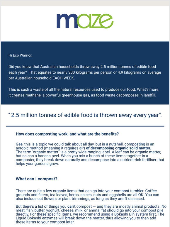 Maze Products: How composting works, and what are the benefits? | Milled